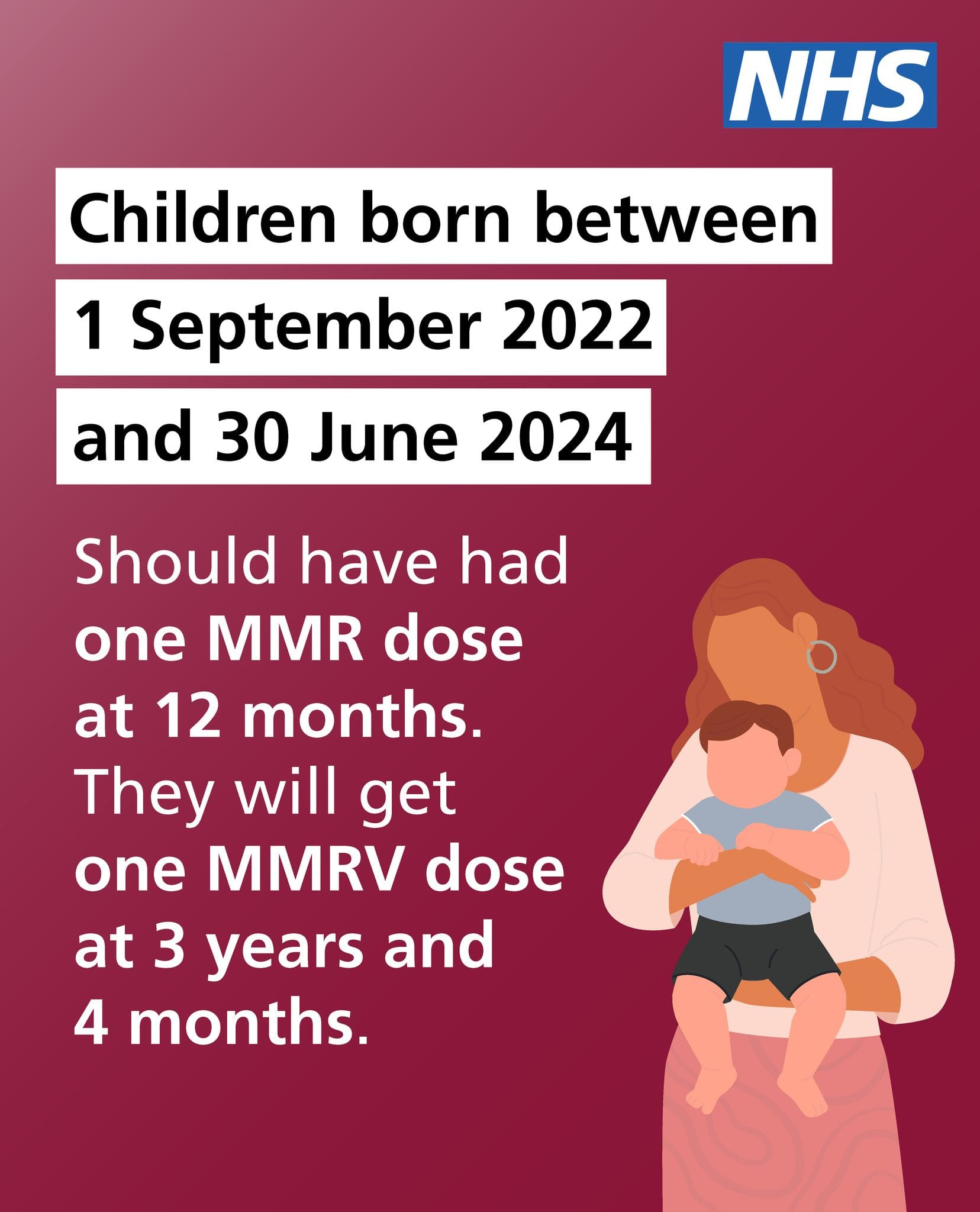 New Childhood Vaccinations Schedule & MMRV Vaccine | Park Leys Medical ...